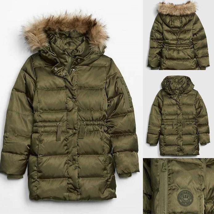 Jual JAKET GAP KIDS GIRLS COLD CONTROL ULTRA MAX DUCK DOWN PUFFER ...