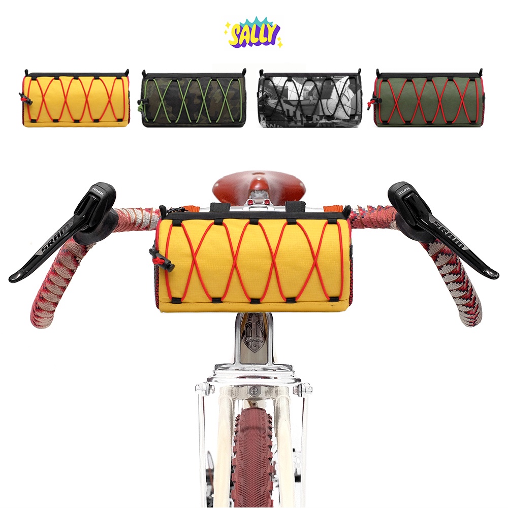 Jual SALLY COLE tubular handlebar bag - tas stang sepeda lipat roadbike ...