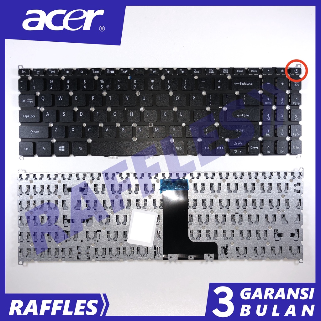 Jual Keyboard Acer Aspire 3 A315-41 A315-54 A315-54G A315-54K N19C1 ...