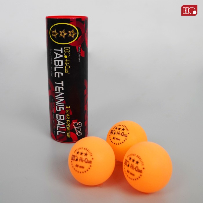 Jual Hi-Qua Bola Pingpong Tenis Meja 3 Star Isi 3 Pcs Original | Shopee Indonesia