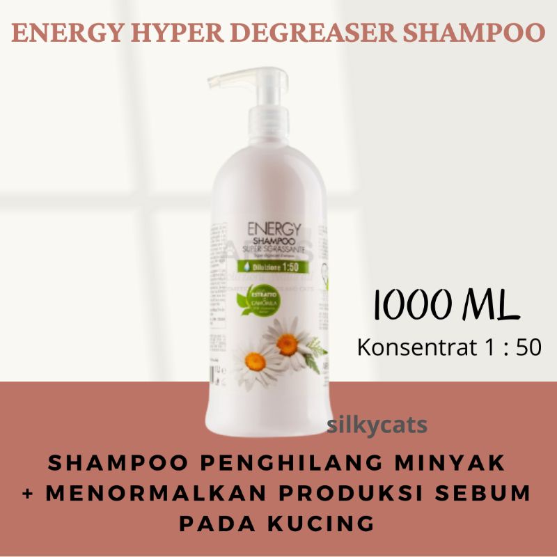 Jual ENERGY HYPER DEGREASING SHAMPOO, degreaser shampoo sekaligus ...