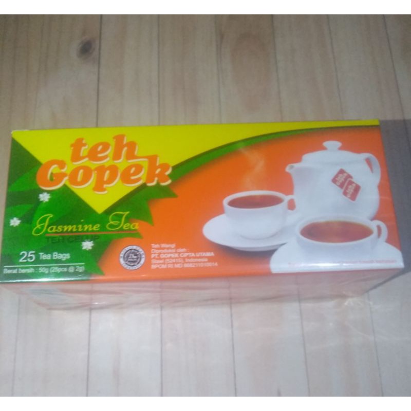 Jual Teh Gopek Celup teh celup gopek Teh gopek 25 tea bag | Shopee ...