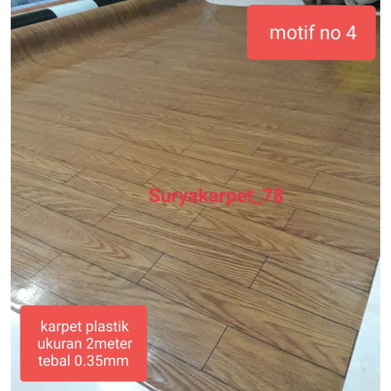 Jual KARPET PLASTIK KARPET LANTAI VINYL PLASTIK LEBAR 2m TEBAL 0.35mm ...