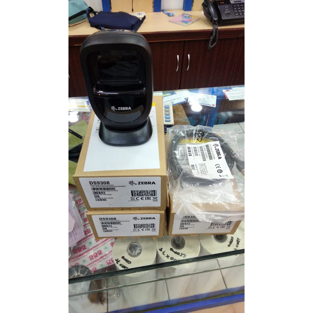 Jual BARCODE SCANNER I ZEBRA DS9308 - DS 9308 | Shopee Indonesia