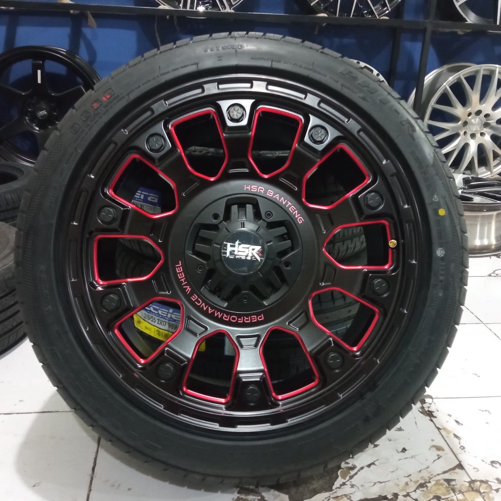 Jual velg mobil racing Ring 18 + Ban 215 50 R18 Accelera PHI velg ...