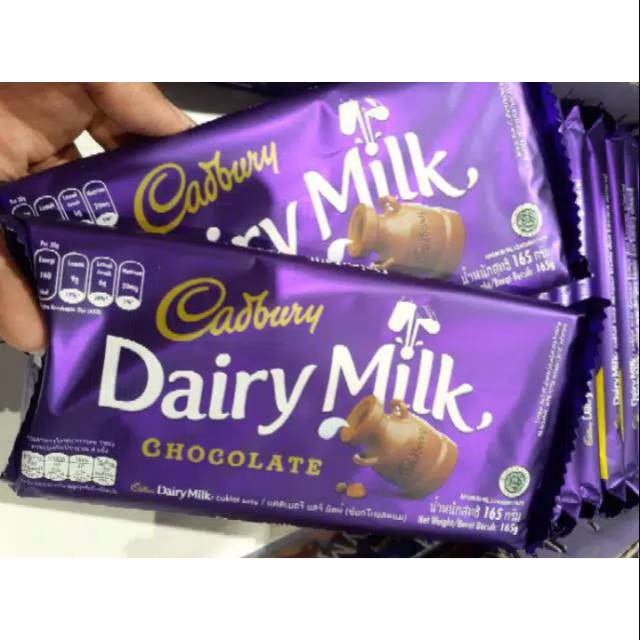 Jual Cadburry Dairy Milk Cokelat 160gr | Shopee Indonesia