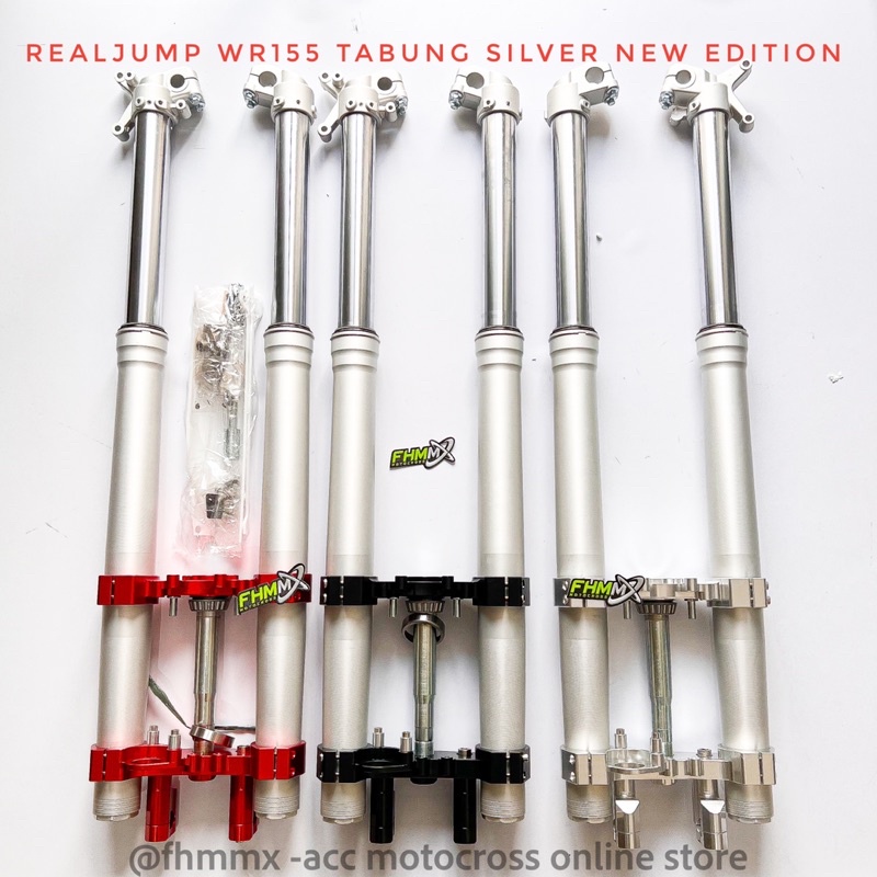 Jual Realjump WR155 tabung silver new edition PNP | Shopee Indonesia