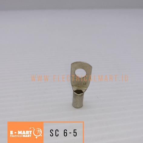 Jual SKUN KABEL TEMBAGA SC 6 - 5 / Skun CU 6mm M5 |Garansi 100% | Shopee Indonesia