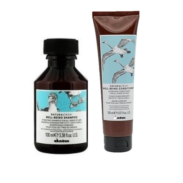 Jual Davines Wellbeing Shampoo 100ml + Davines Wellbeing Conditioner 150ml | Shopee Indonesia