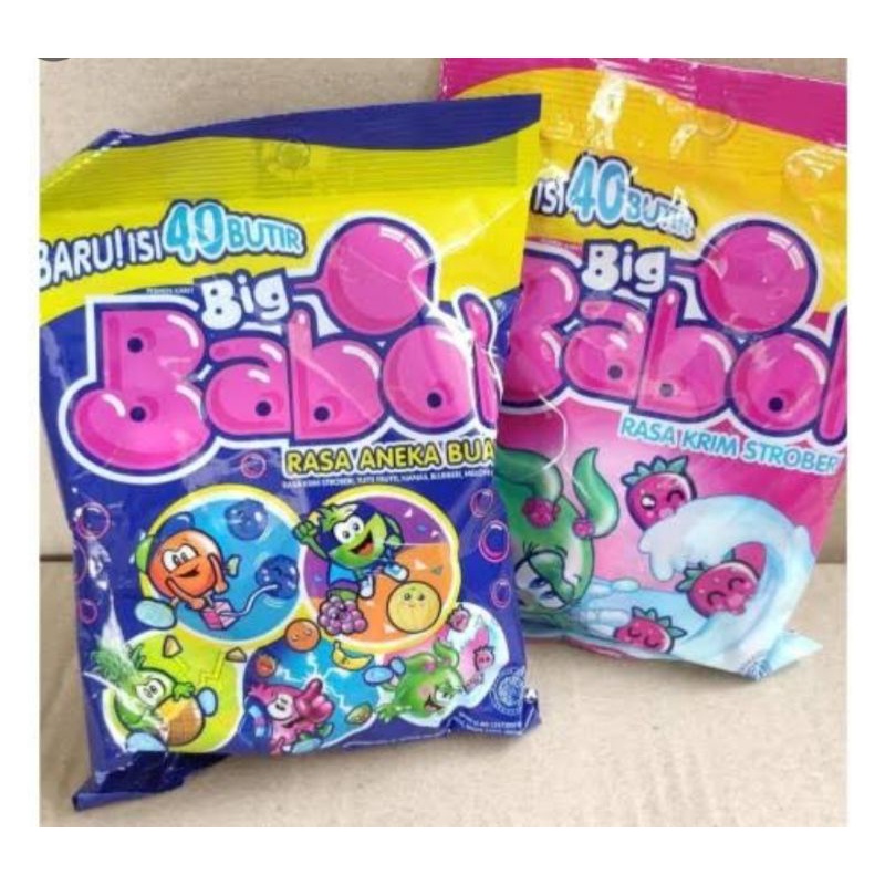 Jual PERMEN BIG BABOL isi 40 butir | Shopee Indonesia