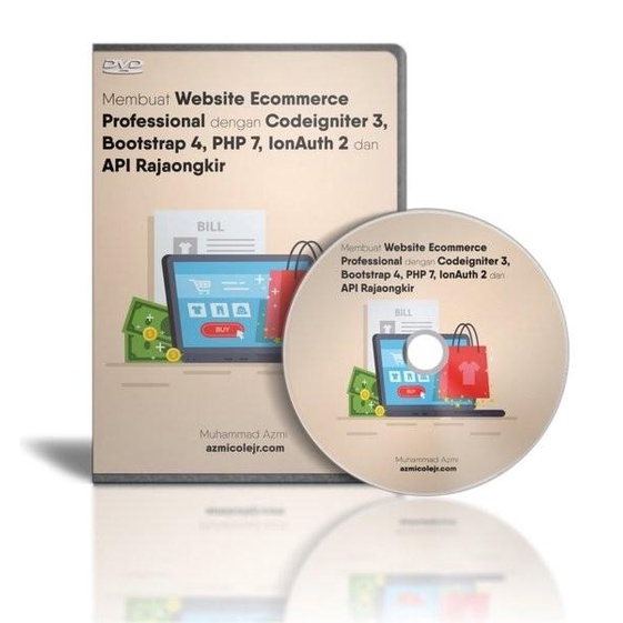 Jual Buku | Website Ecommerce Professional Codeigniter 3 Bootstrap Php Api | Shopee Indonesia