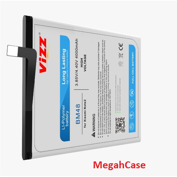 Jual Baterai Vizz XIAOMI BM48 MI NOTE2 DOUBLE POWER VIZZ ORIGINAL ...