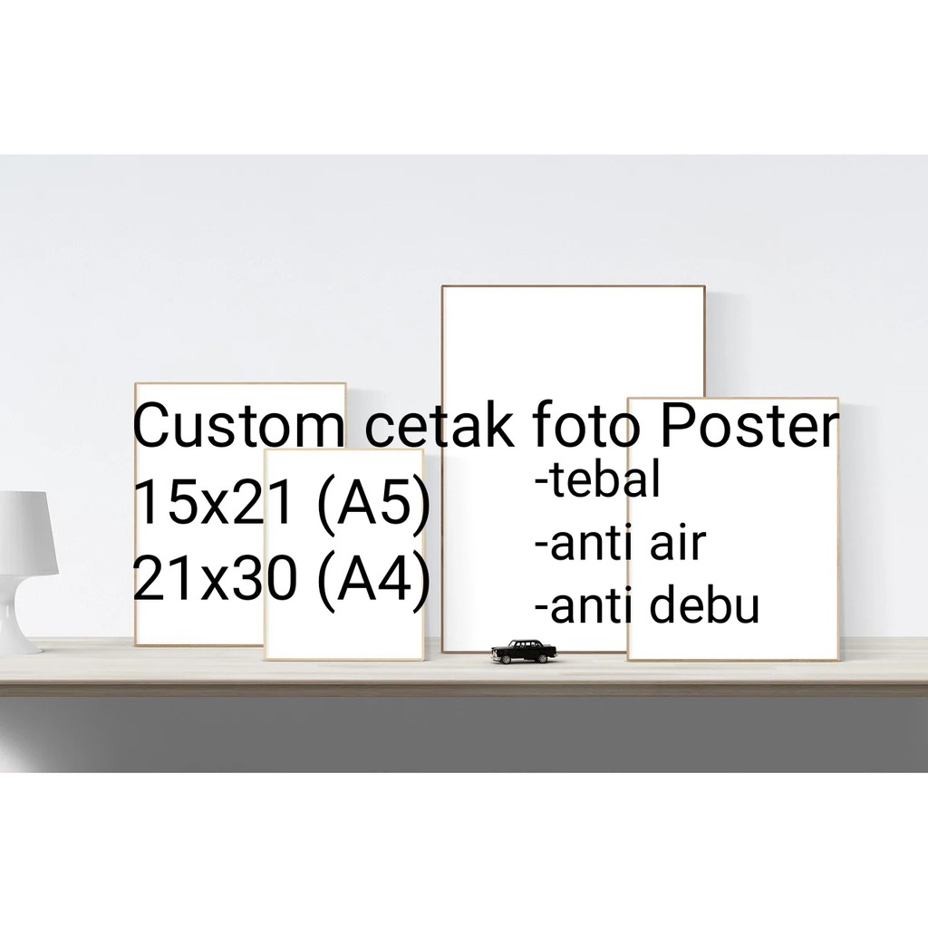 Jual Cetak custom foto poster viral pajangan kayu dekorasi ruangan ...