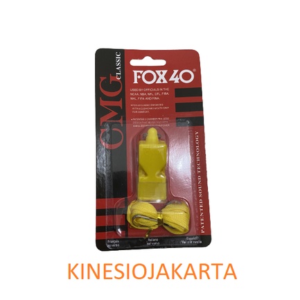 Jual Peluit FOX40 / Whistle Peluit Olahraga Fox 40 Pluit Wasit / Parkir ...