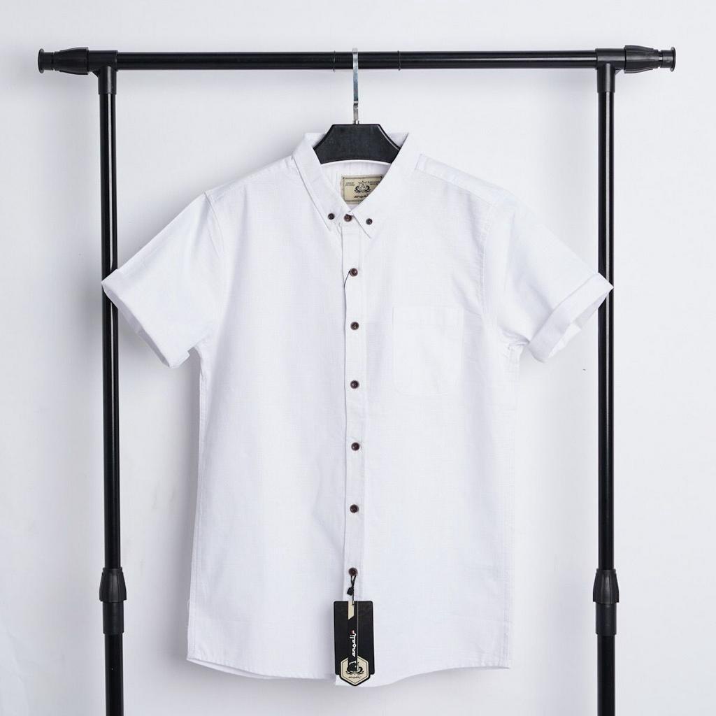 Jual Kemeja Polos Pria Kemeja Putih Polos Kemeja Distro Fashion Cowok ...