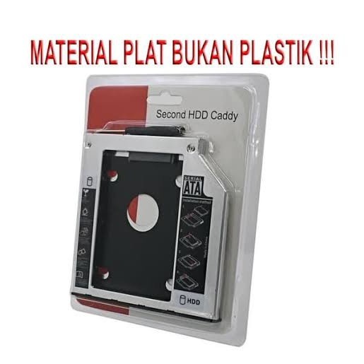 Jual CANDY HDD harddisk caddy 9.5mm SSD sata for laptop / notebook 9.5 ...