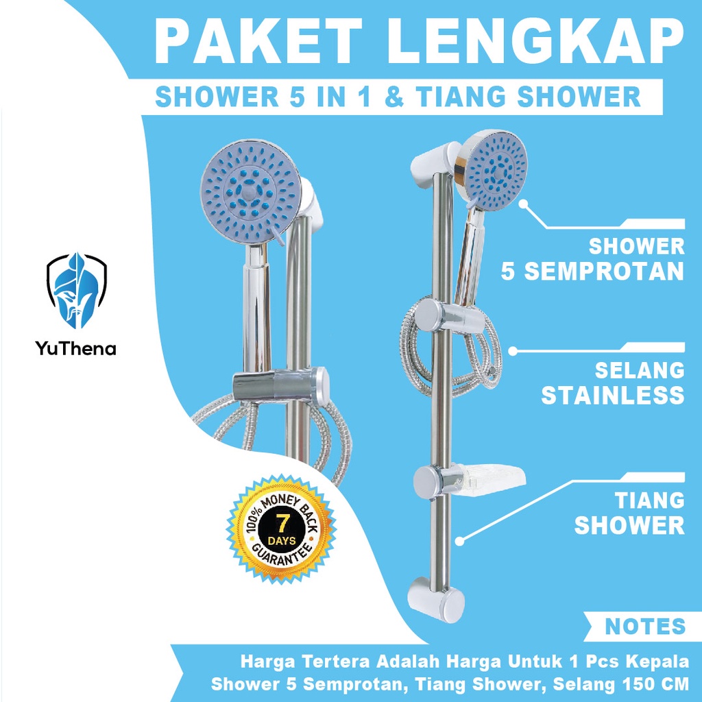 Jual YuThena - Sale Hand Shower + Tiang Standing Kamar Mandi Set ...