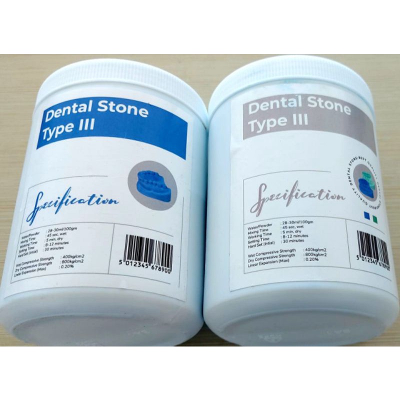Jual Dental Stone Gips Stone Bahan Cetak Gigi Premium - Type 3 | Shopee ...