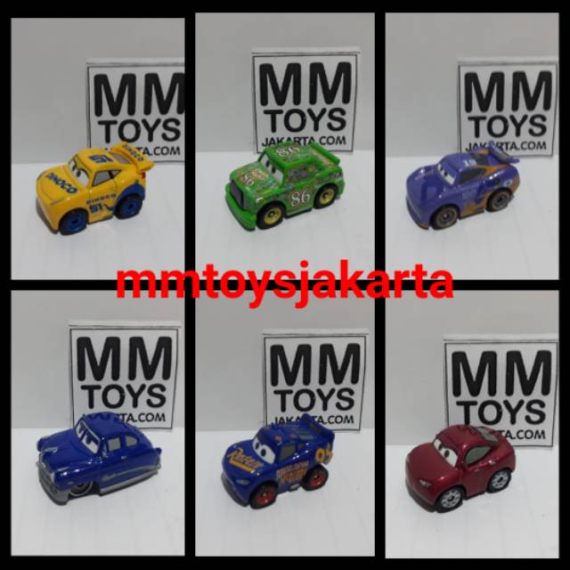 Jual Diecast cars 3 cars mini racers original mattel B | Shopee Indonesia