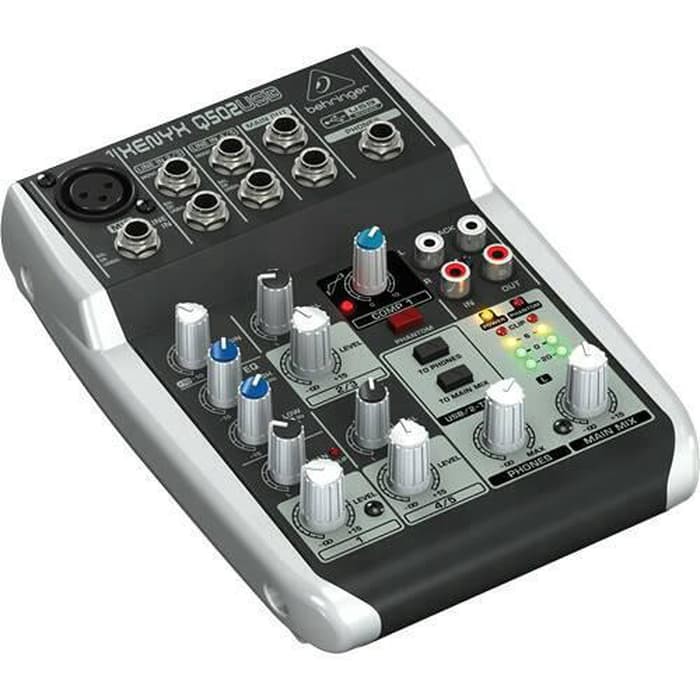 Jual Mixer BEHRINGER XENYX Q 502 USB( 4 channel ) | Shopee Indonesia