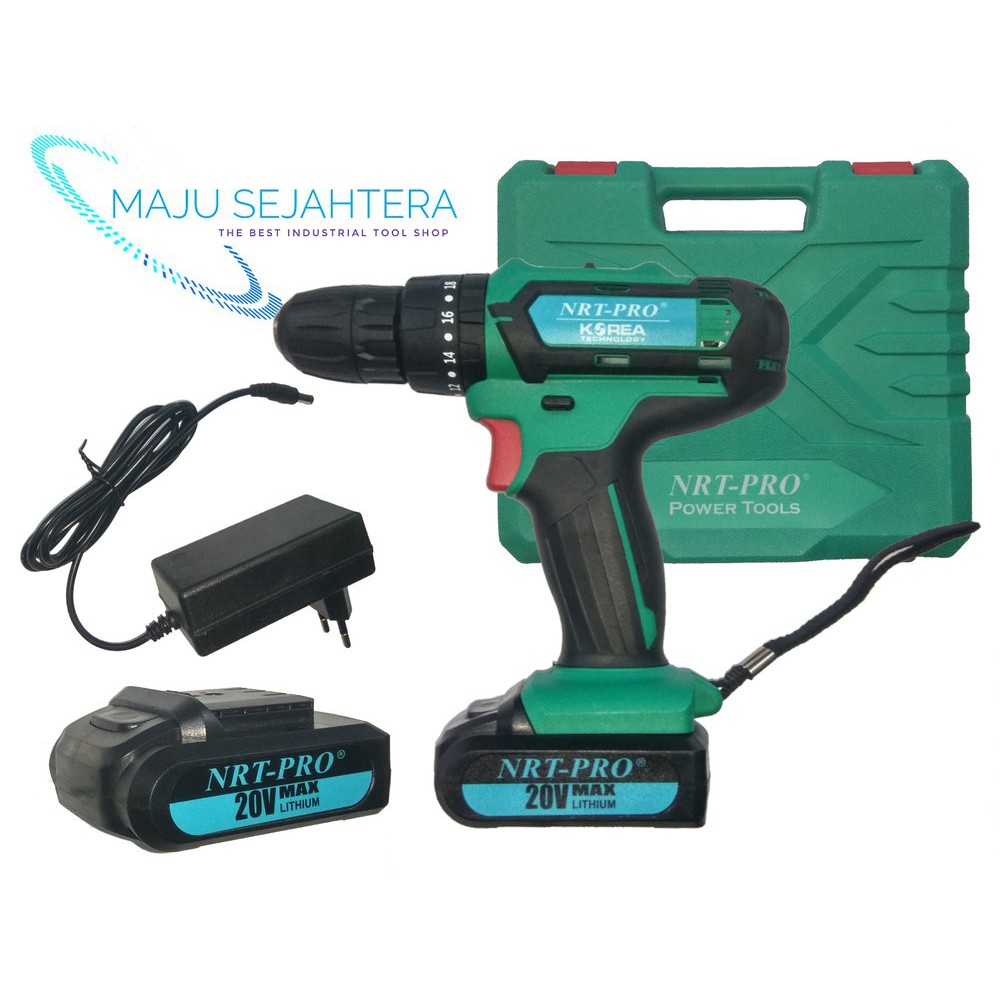 Jual nrt pro mesin bor cordless plus mata DC340. mesin bor tembok ...