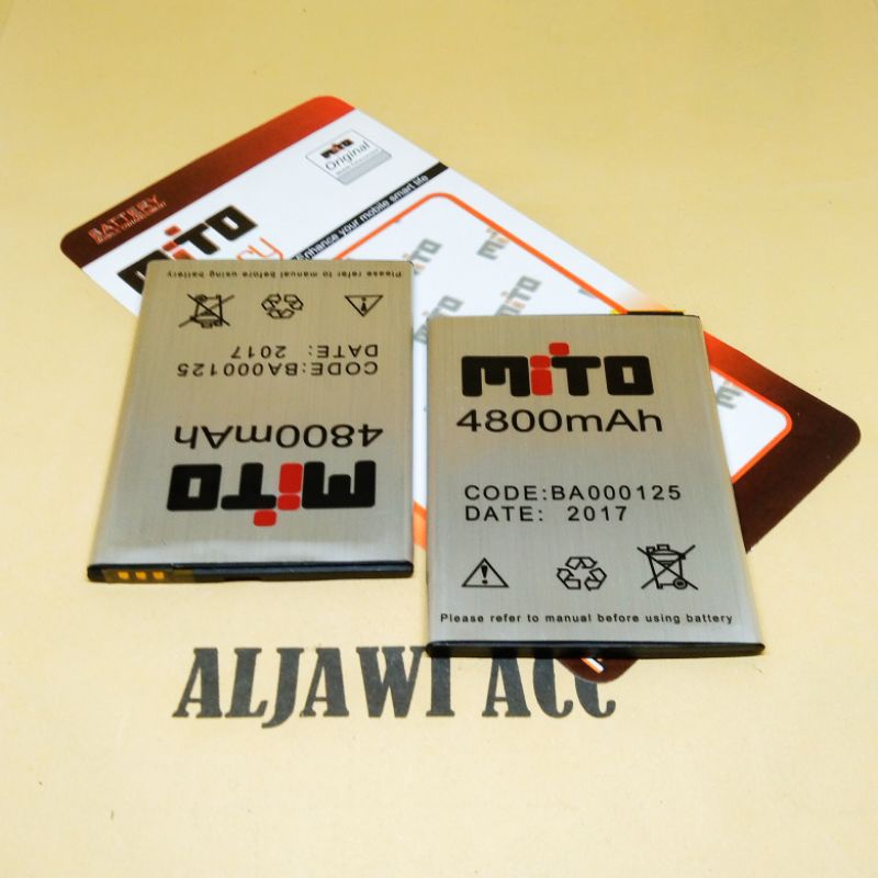Jual Batre Baterai Batere Mito A69 Fantasy 3 BA000125 Original Battery ...