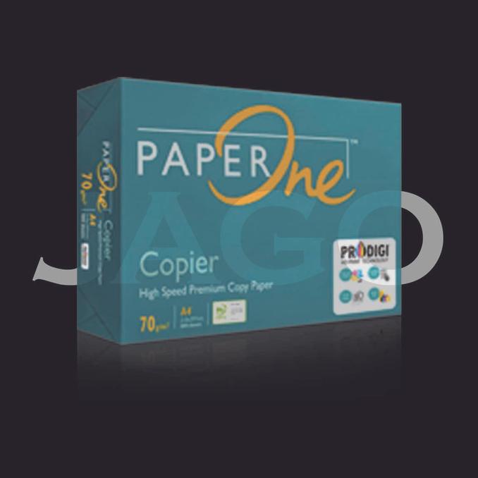Jual Paper One Kertas Cetak Print Hvs A4 75gr [ Kotak 5 Rim