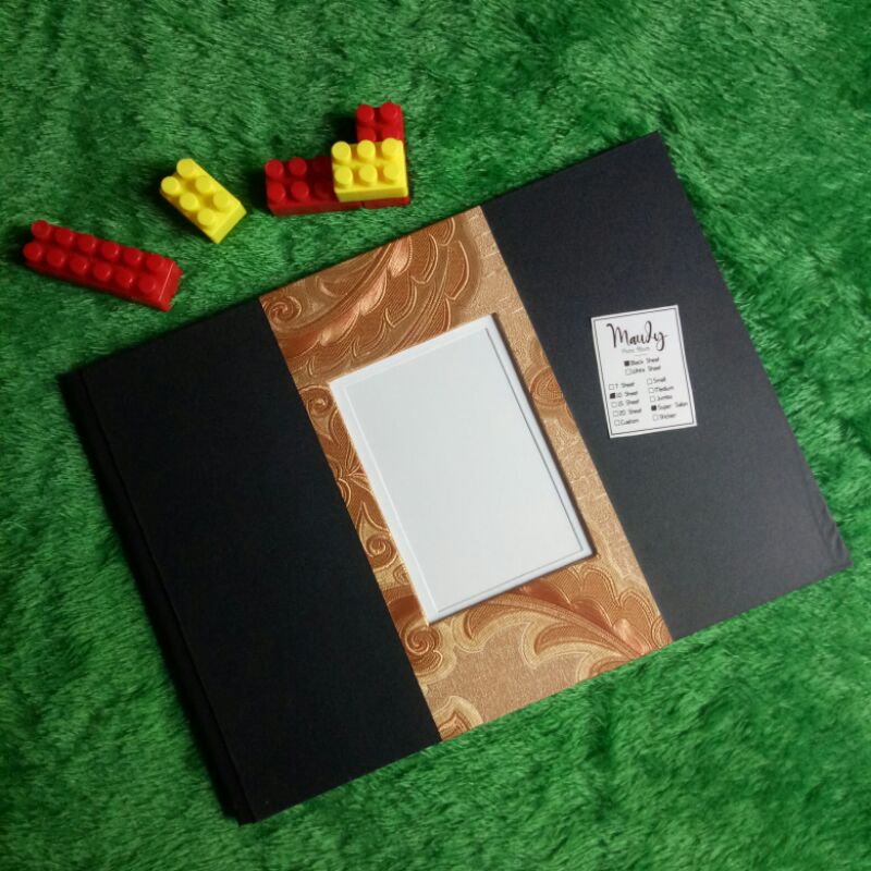 Jual ALBUM PHOTO MAGNETIC/ BLACK SHEET/ 10 SHEET/ 80 FOTO 4R/ SS ...