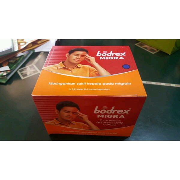 Jual Bodrex Migra box isi 25 strip | Shopee Indonesia