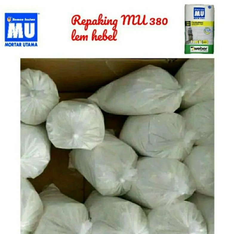 Jual MU 380 Mortar Utama Repaking Lem Hebel Bata Ringan Kiloan | Shopee ...