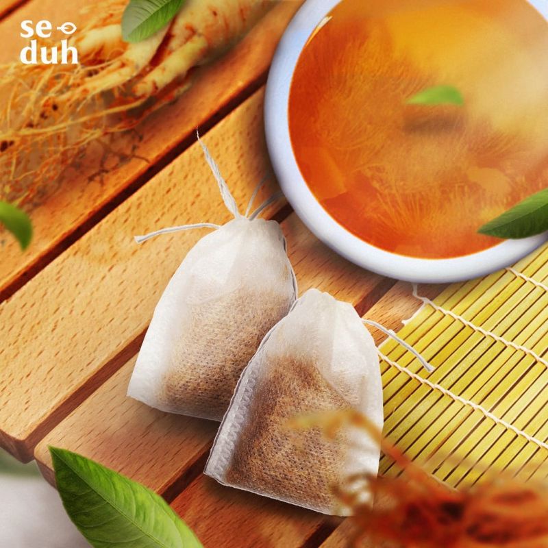 Jual Pure Ginseng Tea Bag / 1 tb Teh Celup Akar Ginseng Murni ( 1 tea ...