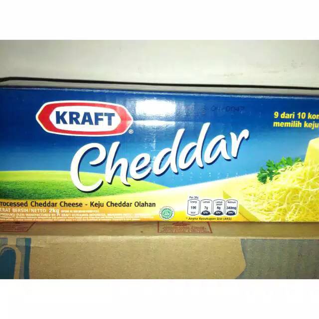 Jual KEJU KRAFT CHEDDAR REPACK 250 GRAM | Shopee Indonesia