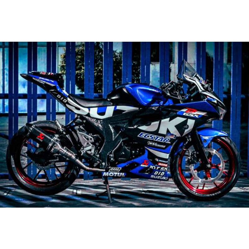 Jual Decal Custom GSX R 150 FREE STICKER LOGO | Shopee Indonesia