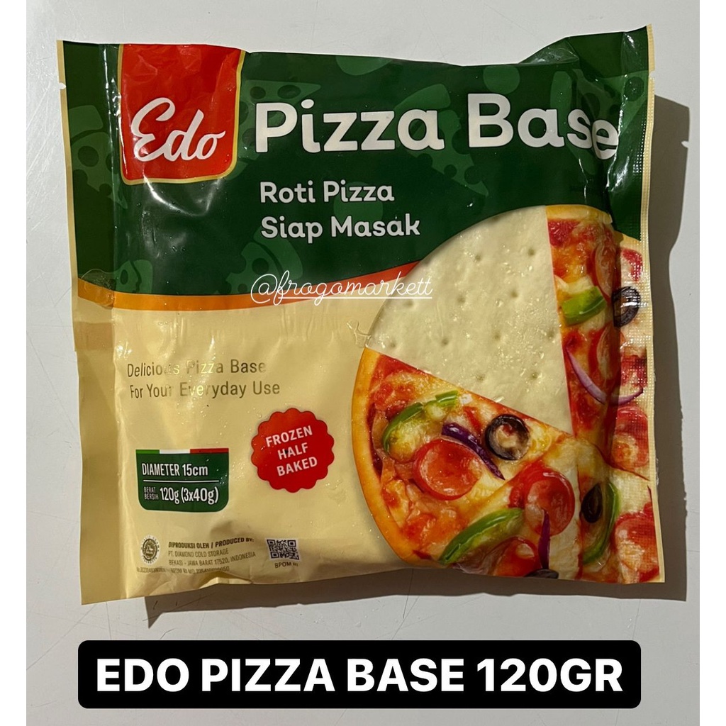 Jual Edo Pizza Base 120gr | Shopee Indonesia