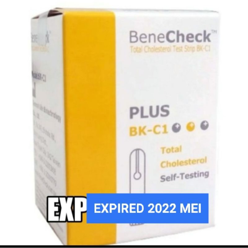 Jual STRIP BENECHECK PLUS KOLESTROL ISI 10 | Shopee Indonesia