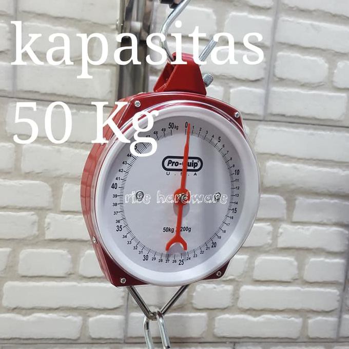 Jual TIMBANGAN GANTUNG ANALOG JARUM barang persis gambar 25kg 50kg ...