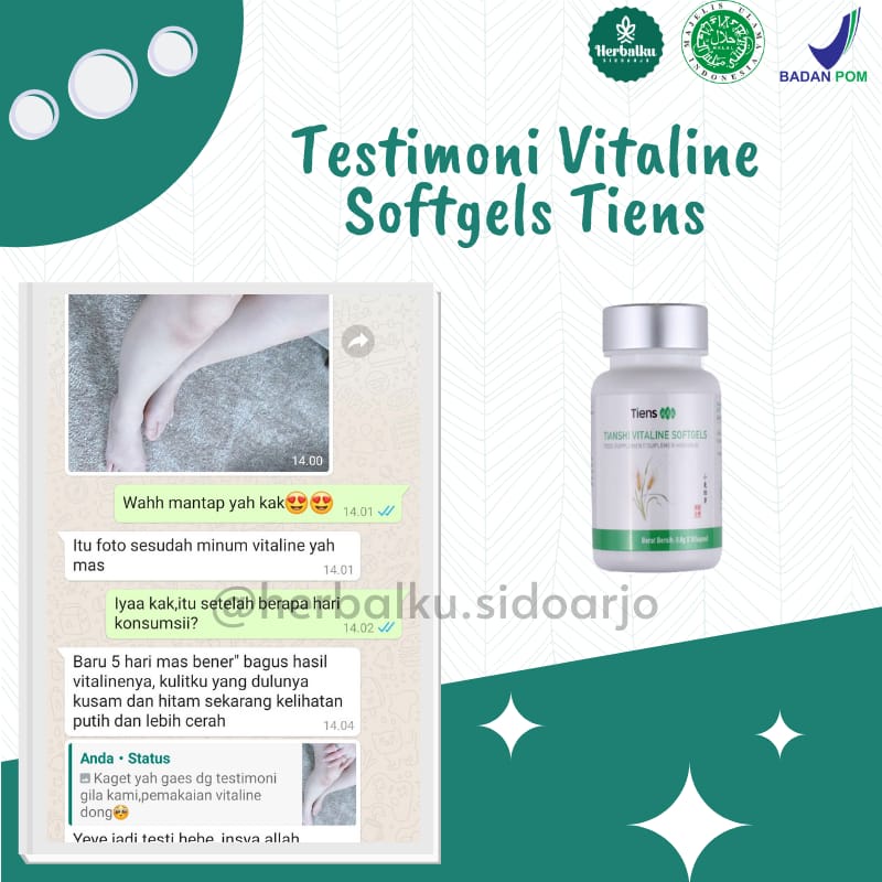 Jual VITALINE SOFTGELS ORIGINAL2 | Shopee Indonesia