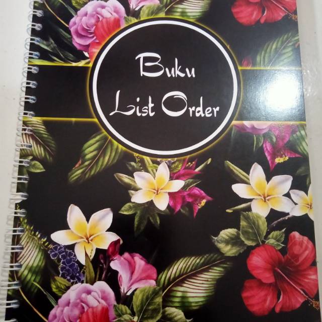 Jual Buku list order sepiral. | Shopee Indonesia