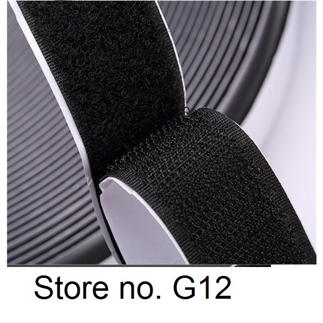 Jual 50cm Perekat Strap 5cm 50mm Self Adhesive Hook Loop Tape Fastener ...