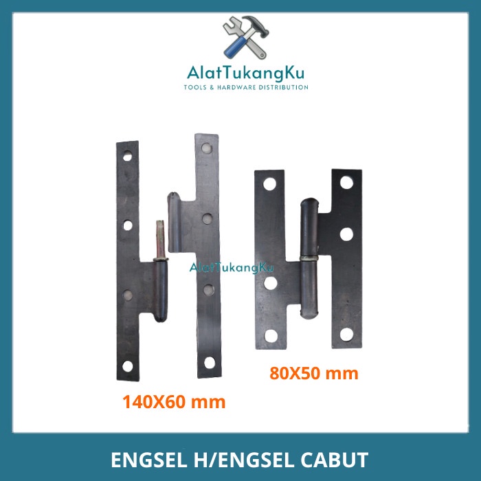 Jual Engsel H 80X50 140X60 mm / Engsel Pintu Jendela Copot Cabut Lepas ...