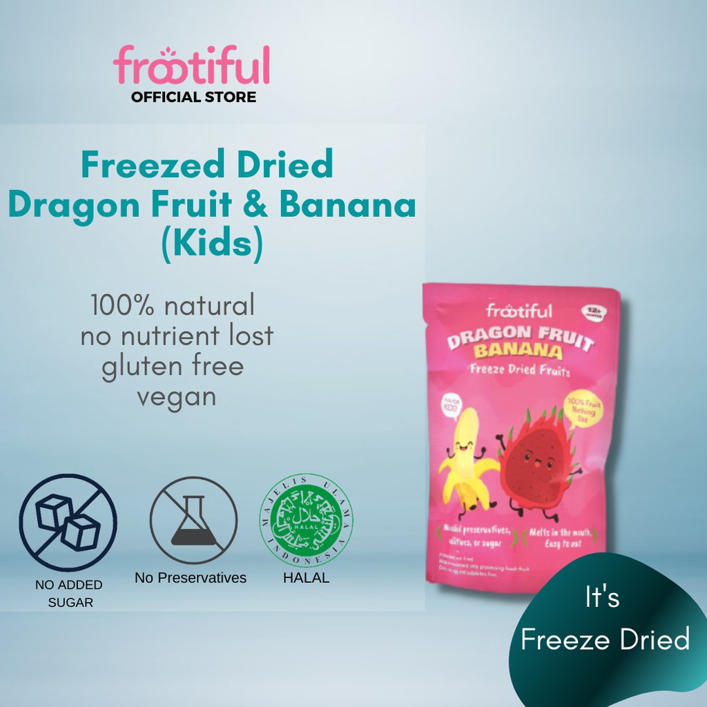 Jual Frootiful freeze dried kids range | Shopee Indonesia