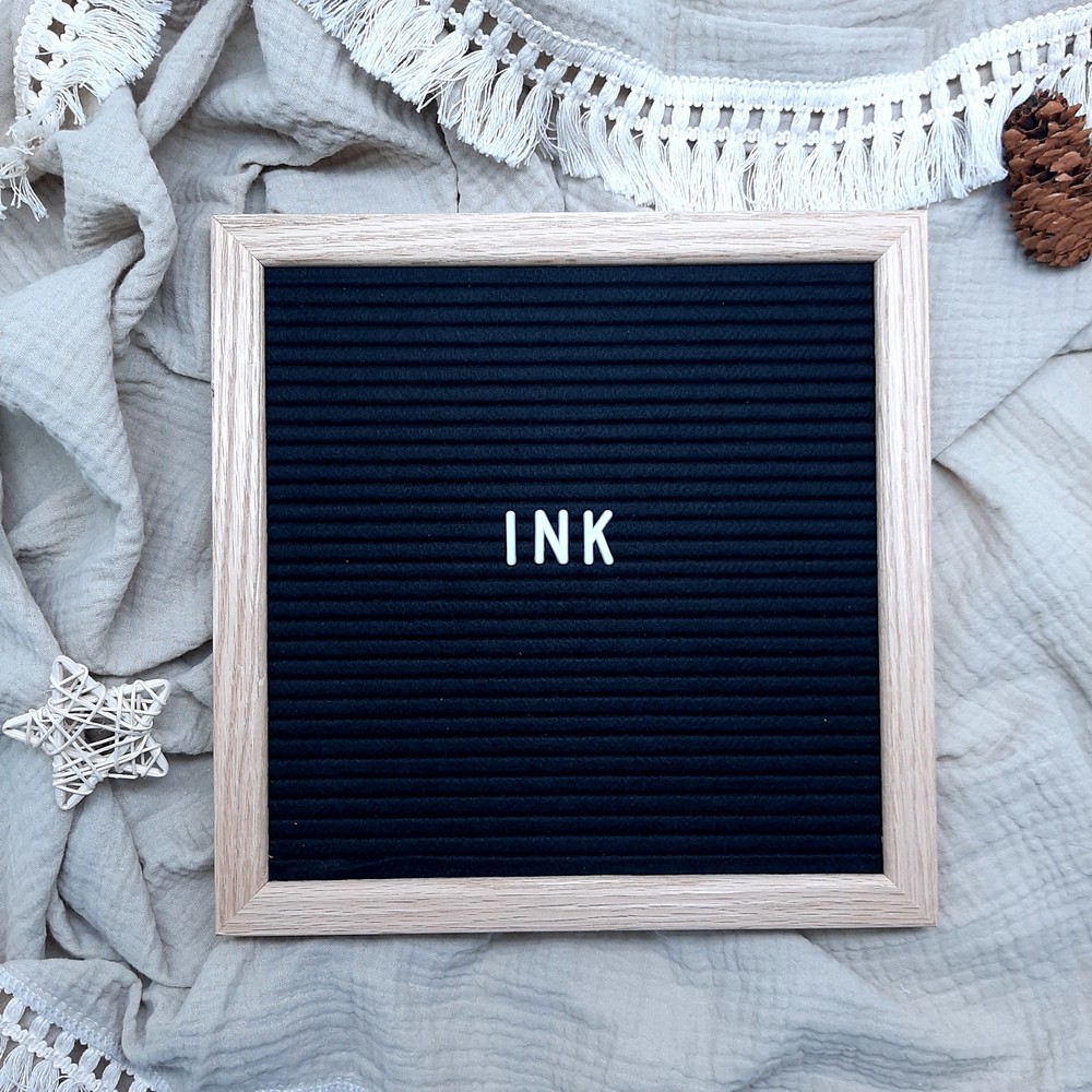 Jual Indibaby Felt Letter Board | Papan Huruf Nama Bayi | Perlengkapan ...