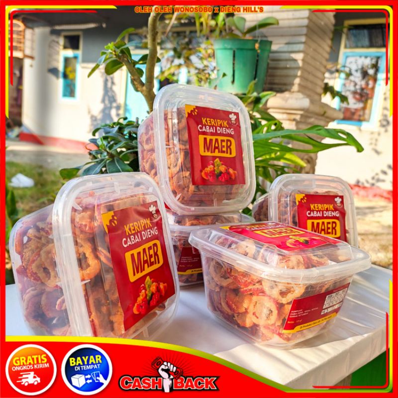 Jual KERIPIK CABE MERAH DIENG OLEH OLEH WONOSOBO | Shopee Indonesia