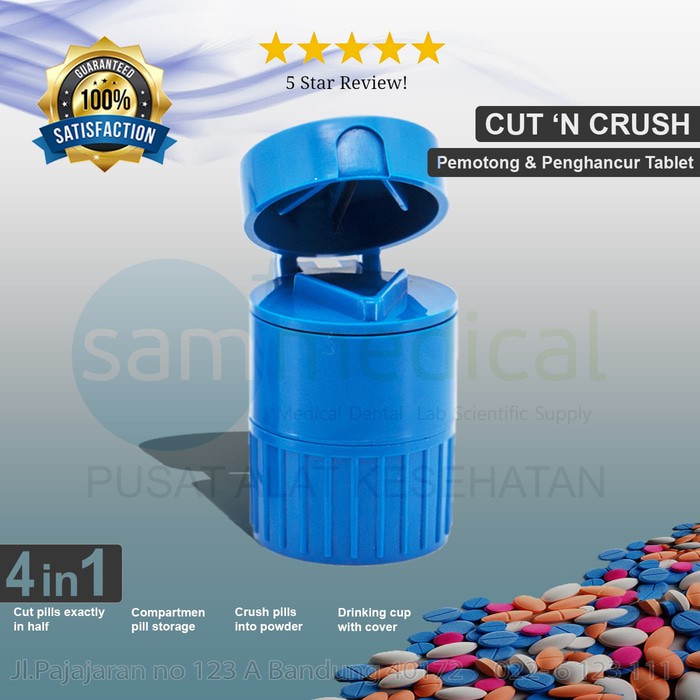 Jual Jual Tablet Cut and Crush pemotong Tablet /Tempat Tablet | Shopee ...