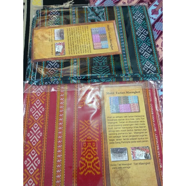 Jual Kain Batik Manado motif Tarian Maengket | Shopee Indonesia