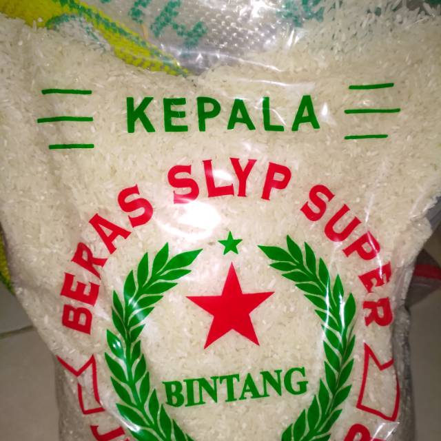 Jual BERAS SUPER SLYP CAP BINTANG. | Shopee Indonesia