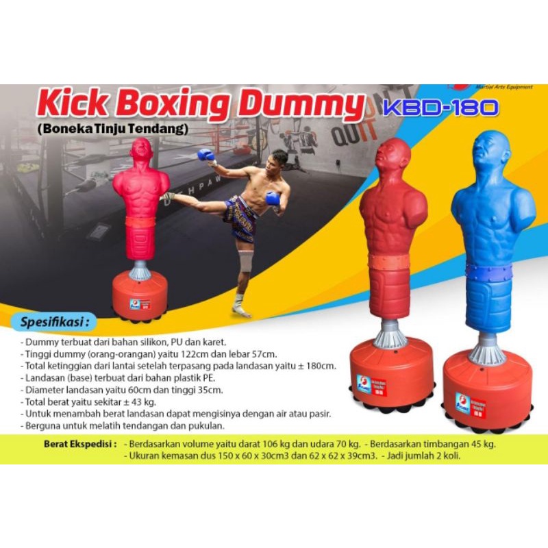 Jual SAMSAK STANDING/BERDIRI DUMMY BOXING TAEKWONDO KARATE | Shopee ...