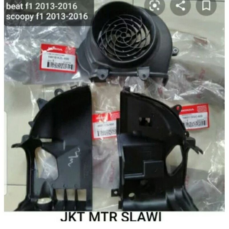 Jual tutup kipas tutup mesin atas bawah shroud inlet shroud ex beat f1 ...