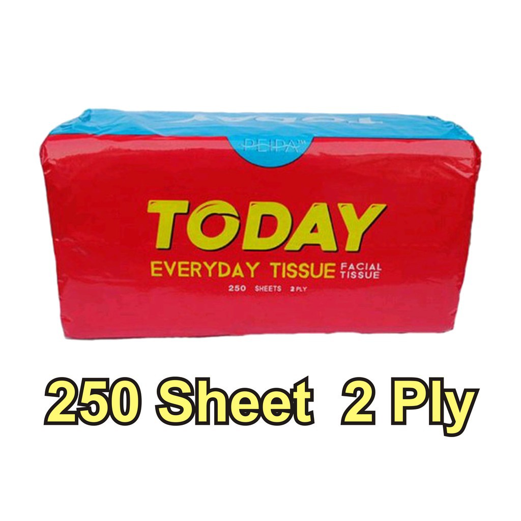 Jual TISSUE TODAY 250 SHEET | Shopee Indonesia