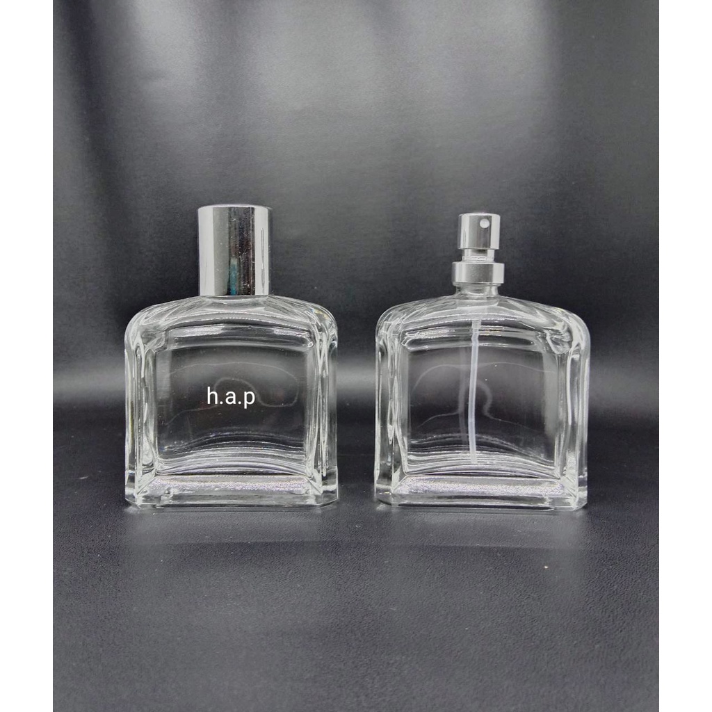 Jual Botol Parfum Press V31656 50ml Pum Silver Tutup NonFull Silver ...